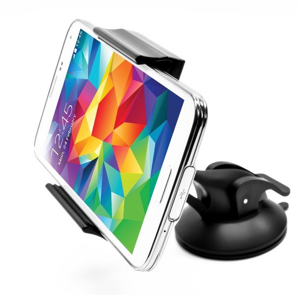 Univerzální držák FIXED FIX3 s adhesivní přísavkou, pro smartphony větších rozměrů o šířce 6-9 ...